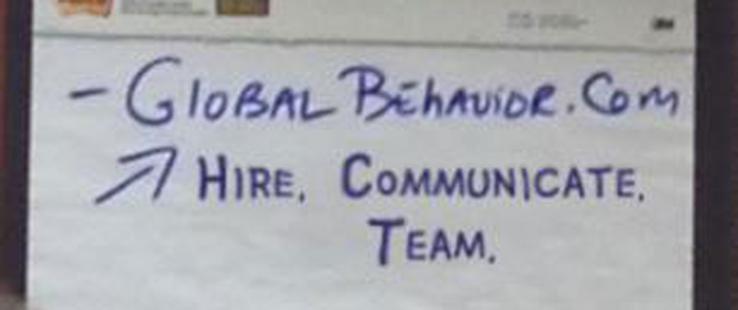 Why Global Behavior Global Behavior